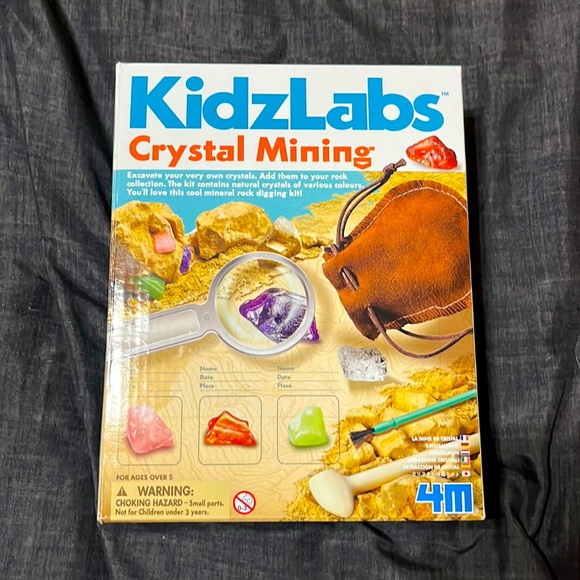 Toys | Kidzlabs Crystal Mining | Poshmark